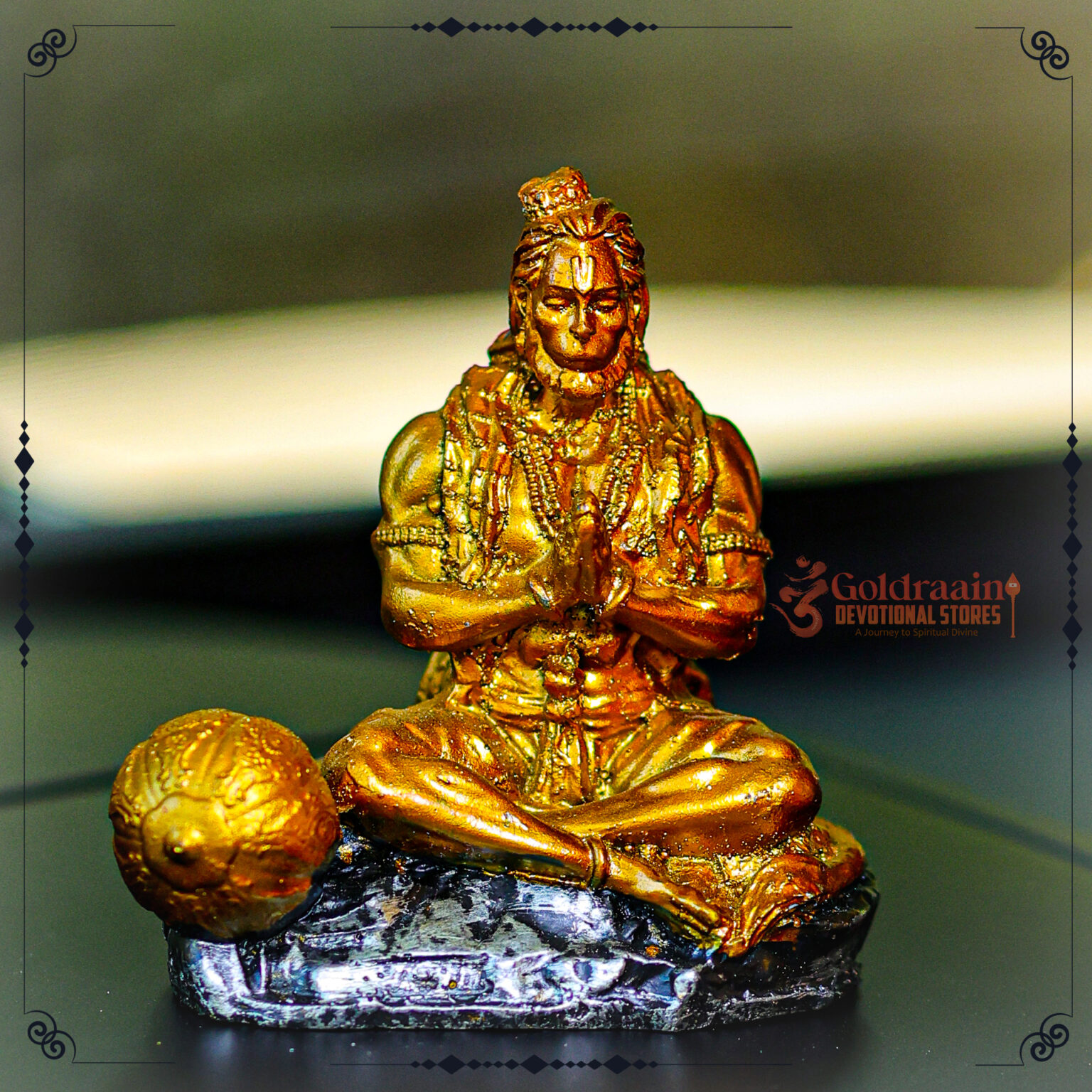 Gadha Hanuman - Goldraain Devotional Stores
